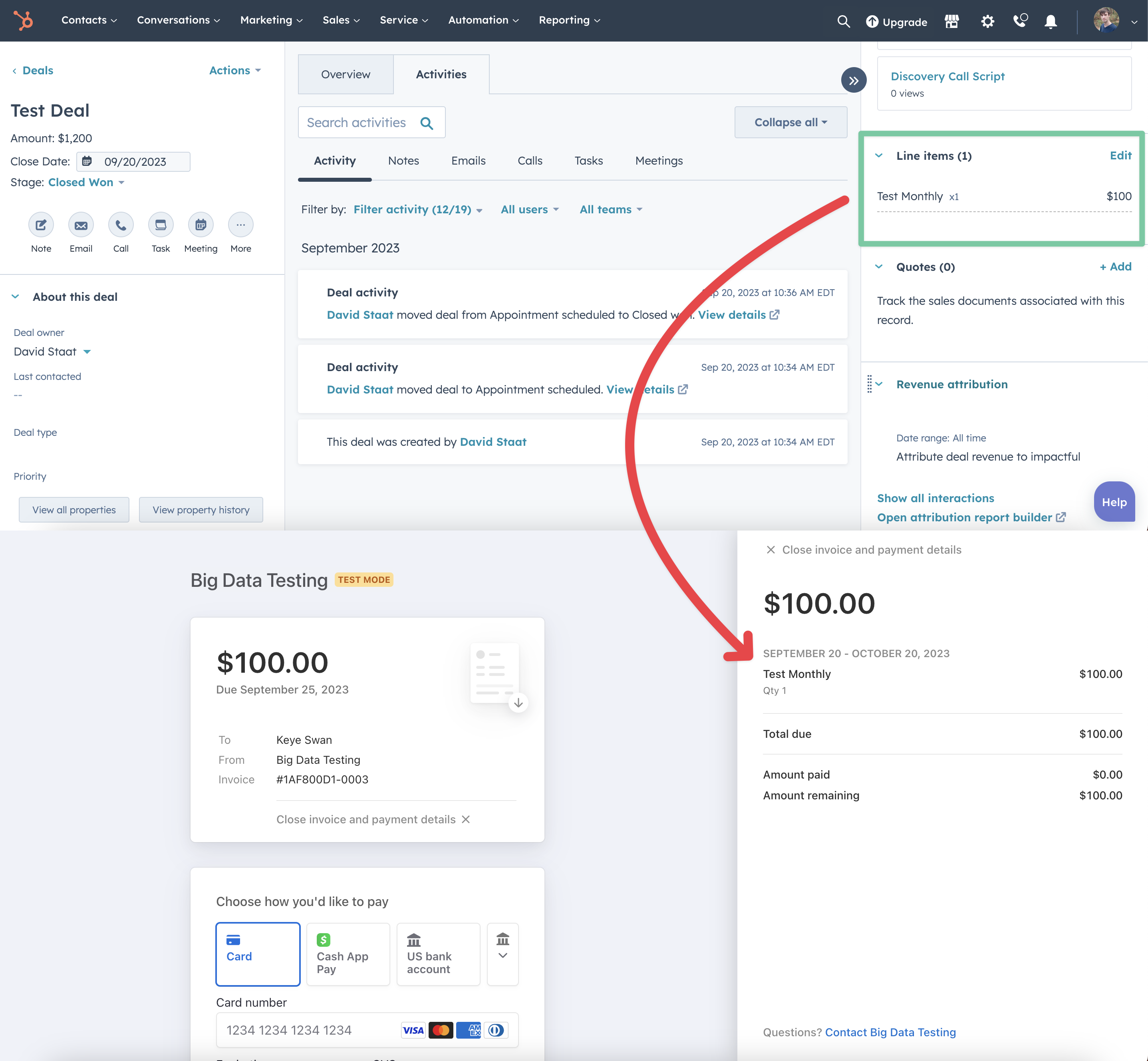 How to Automatically Create A Stripe Invoice Link Using saas•hapily
